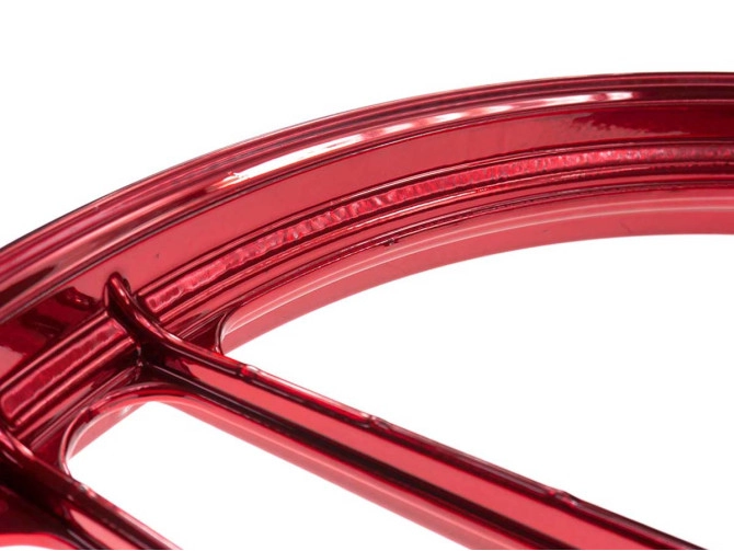Looking for Puch 5 Star wheel powdercoated candy red?