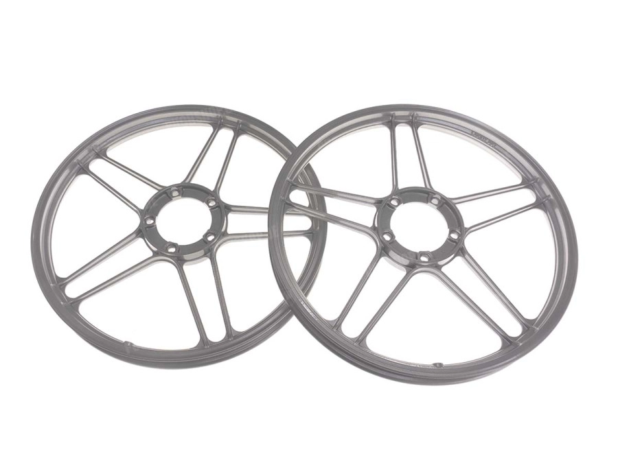 17 inch star wheel 17x1.35 Puch Maxi powder coated silver set