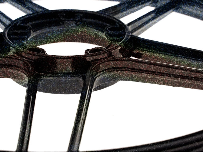 Puch Maxi Grimeca 5 star wheel 17x1.35 Universe black (set)