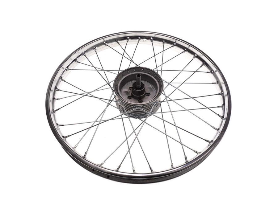 19 inch spoke wheel A quality chrome Puch VS MS MV rearwheel