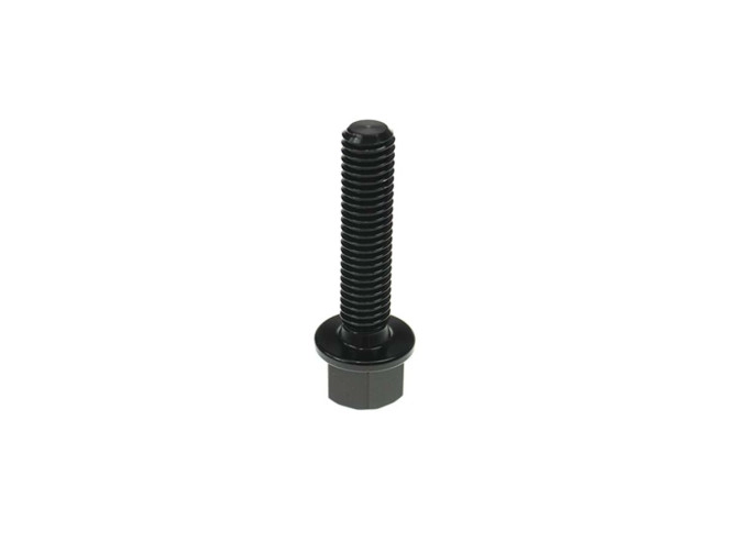 Hexagon screw M8x1.25 35mm aluminium with locking wire hole Tecnium