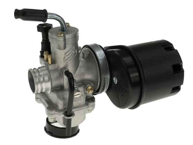 Puch Polini CP 21mm carburetor spigot with air filter