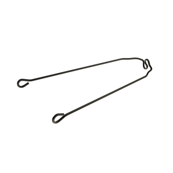 Voorspatbord beugel stang Puch Maxi S / N 17 inch 30cm glans zwart
