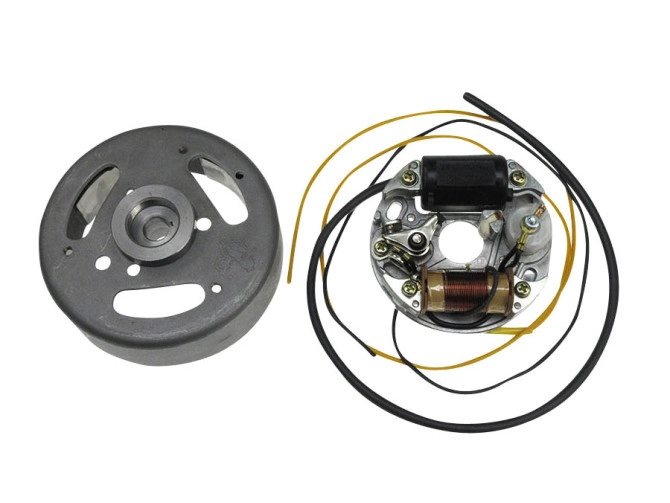 Sachs 504 ignition complete with flywheel 6V 17W | webshop