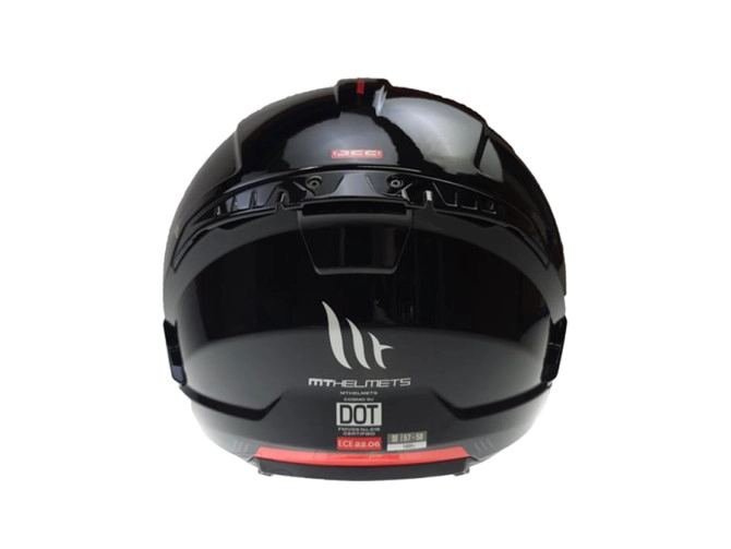 Puch Helmet MT Cosmo SV gloss black
