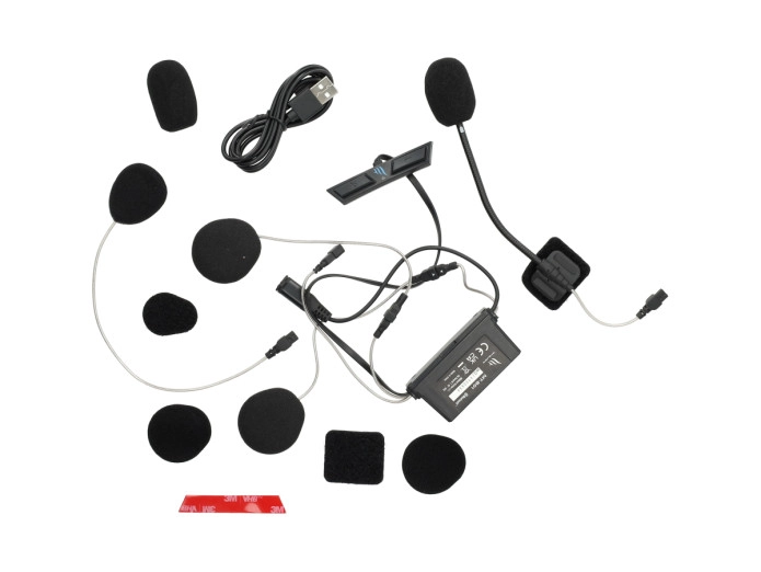 Helmet communication / intercom set MT universal Bluetooth