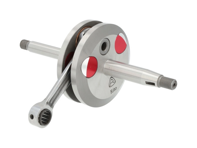 Crankshaft Sachs engine type 505 en 50/5 Rito pin 12