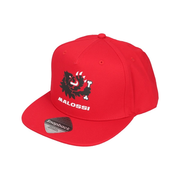 Cap Malossi logo red / black snapback