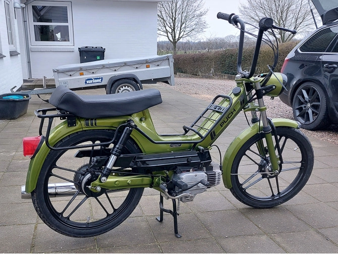Bagagedrager Puch Maxi S tankrek / frame zwart