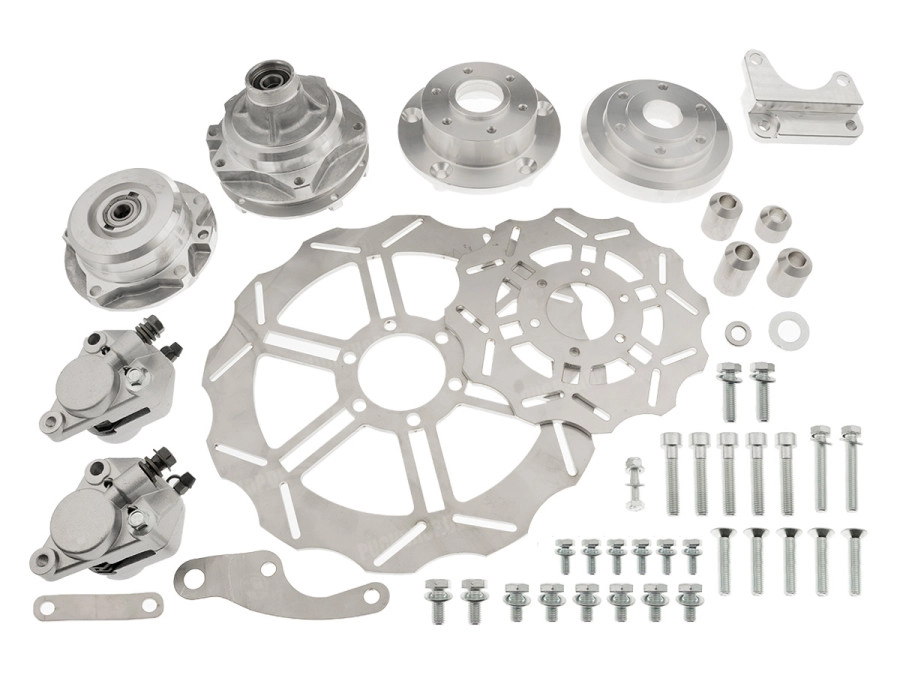 Looking for a complete disc brake set front and rear star rim complete PSR?