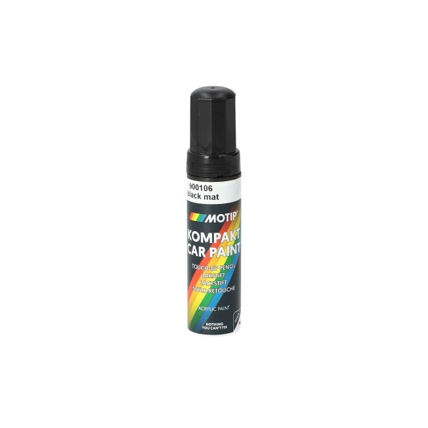 MoTip paint marker matt black 12ml