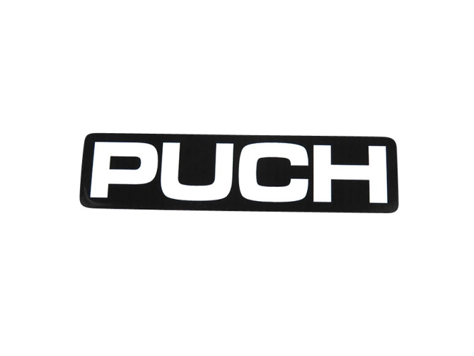 Universal Puch sticker black-white