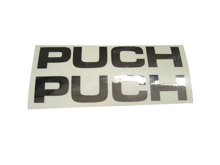 Looking for a chrome Puch tankstickerset?