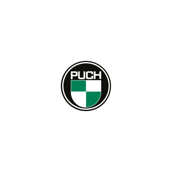 Magneetsticker met Puch logo 55 mm
