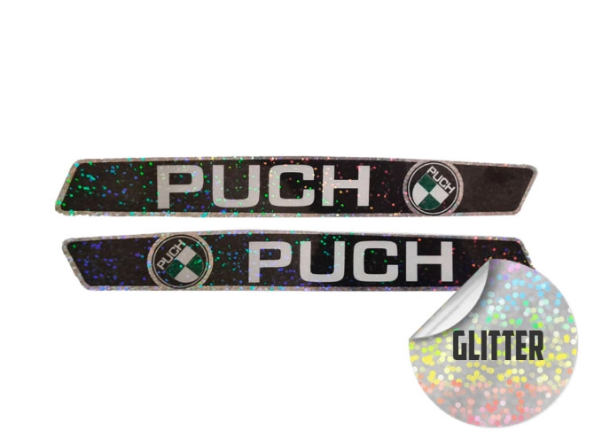 Tank transfer Glitter sticker set for Puch Maxi S / L / L2 / K / Sport