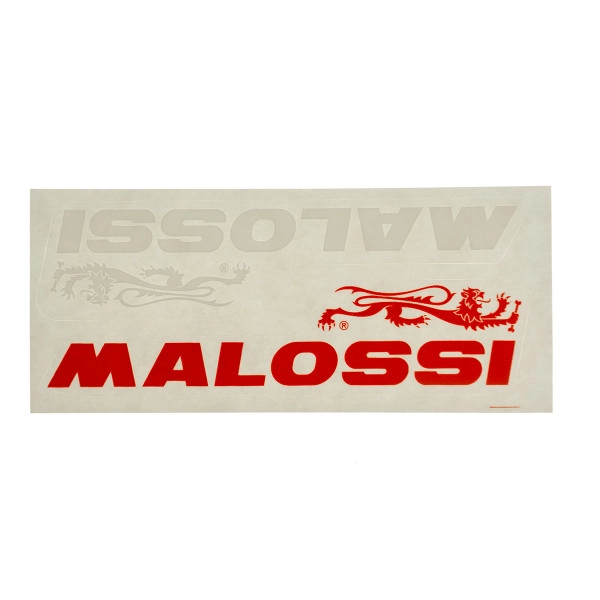 Sticker set Malossi 2-delig groot 240mm