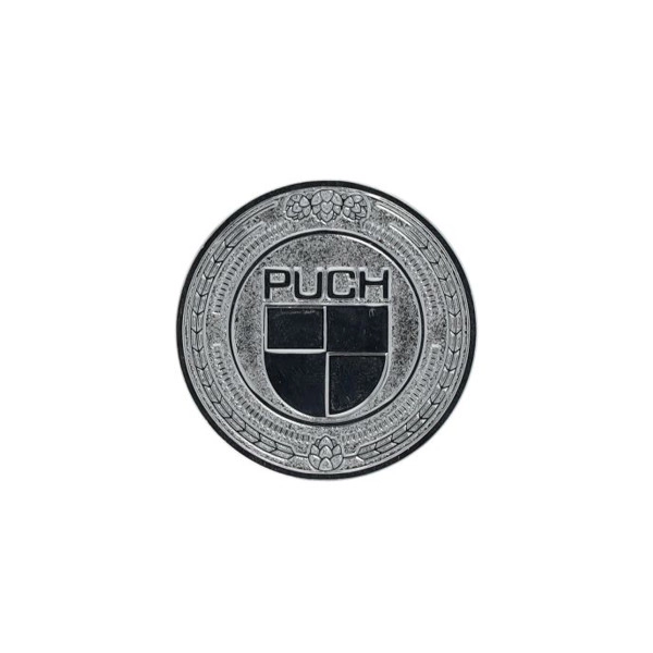 Badge / emblem Puch logo chrome 47mm RealMetal