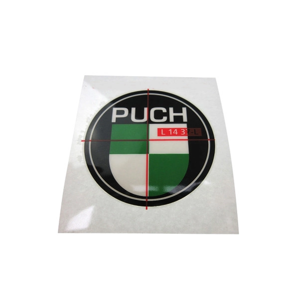 Transfer sticker Puch logo round 40mm