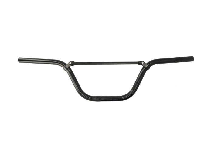 Stuur universeel cross alu ProTaper style zwart hoog model