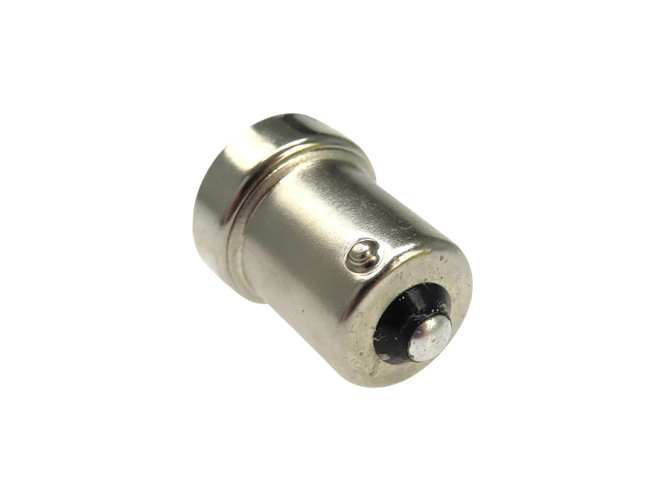 Lamp BA15s 12V LED 4 SMD wit