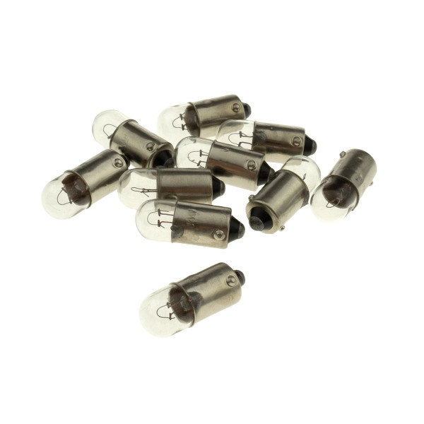 Light bulb BA9 6V 4 watt taillight (10 pieces)