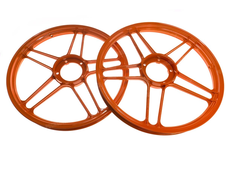 17 inch star wheel 17x1.35 Puch Maxi orange