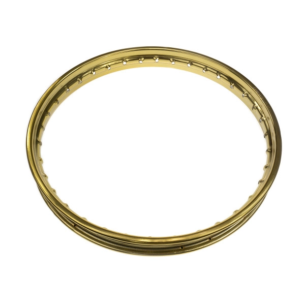 17 inch velg 17x1.40 spaakwiel staal Candy Gold universeel