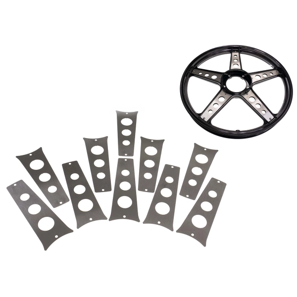 Wheel transformer set Grimeca 5 star wheel stainless steel round model ...