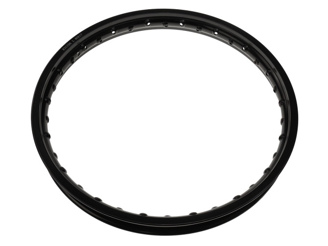 Puch Rigida alu rim 17x1.40 black anodised