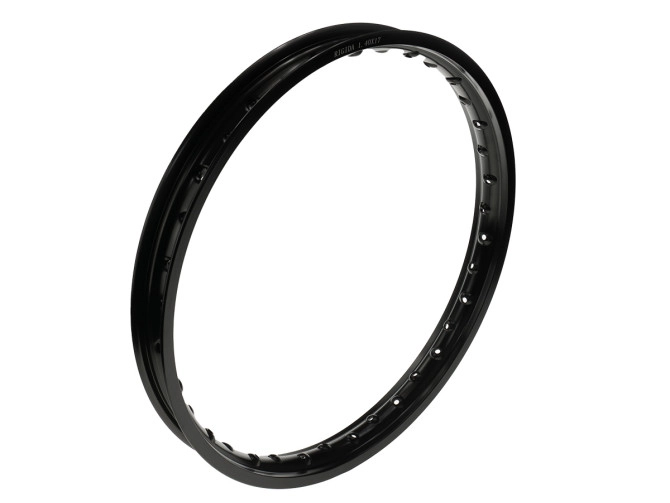 Puch Rigida alu rim 17x1.40 black anodised