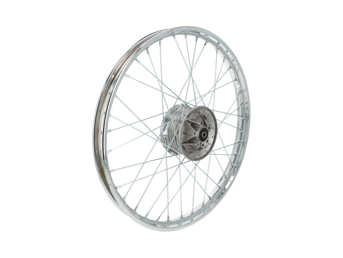 19 inch spoke wheel A-quality chrome Puch VS MS MV front wheel