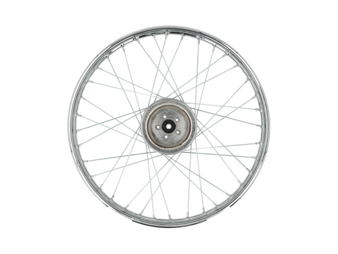 19 inch spoke wheel A-quality chrome Puch VS MS MV front wheel