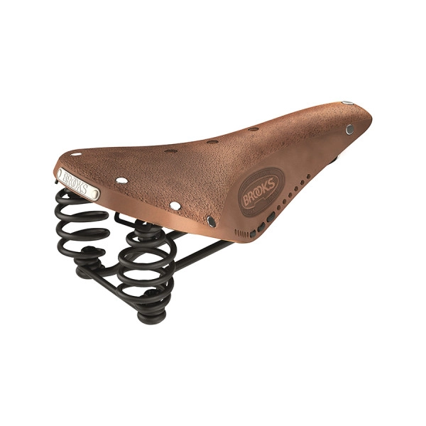Saddle Puch universal Brooks B396 Flyer aged men brown